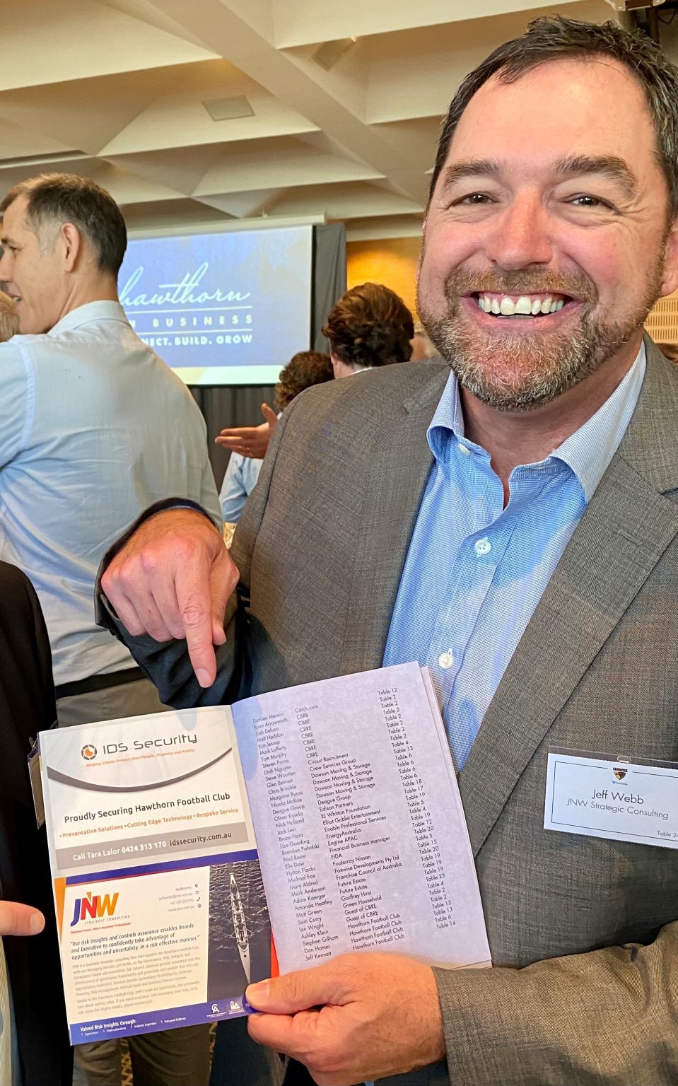 JNW a Silver Sponsor of the Hawks in Business - JNW Strategic Consulting